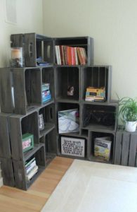 15 ideas para hacer estanterías con materiales reciclados - GEOCAX