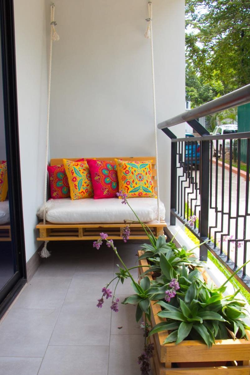 +30 ideas para balcones decorados con plantas - GEOCAX