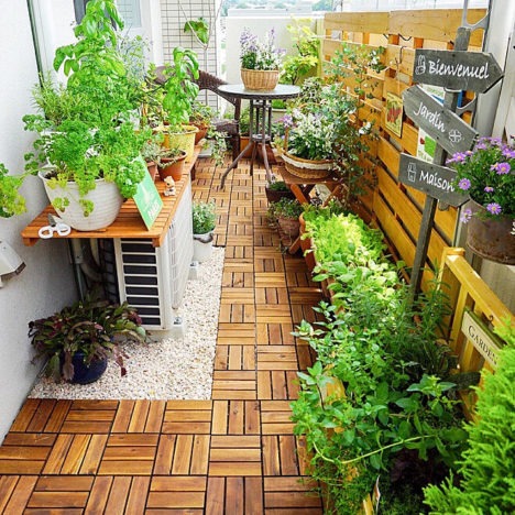 +30 ideas para balcones decorados con plantas - GEOCAX
