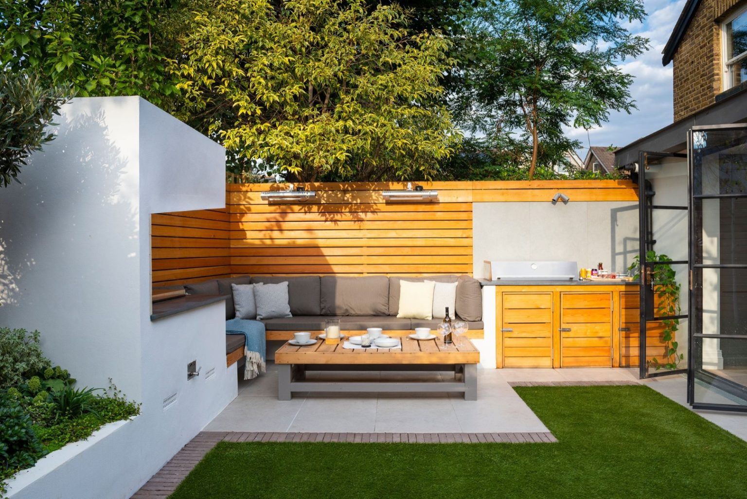 Diseños de patios contemporáneos: Fusionando estilo y funcionalidad ...