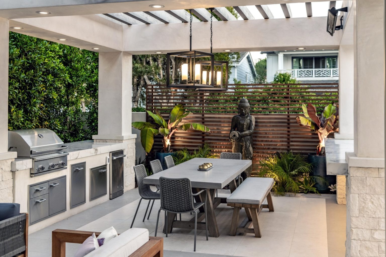 Diseños de patios contemporáneos: Fusionando estilo y funcionalidad ...