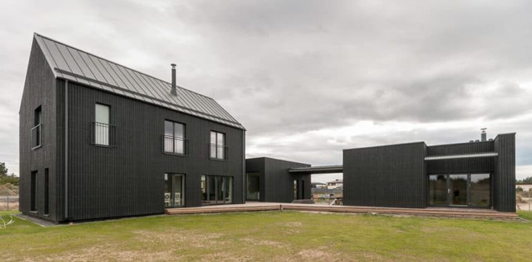 Ideas de casas con fachada de color negro - GEOCAX