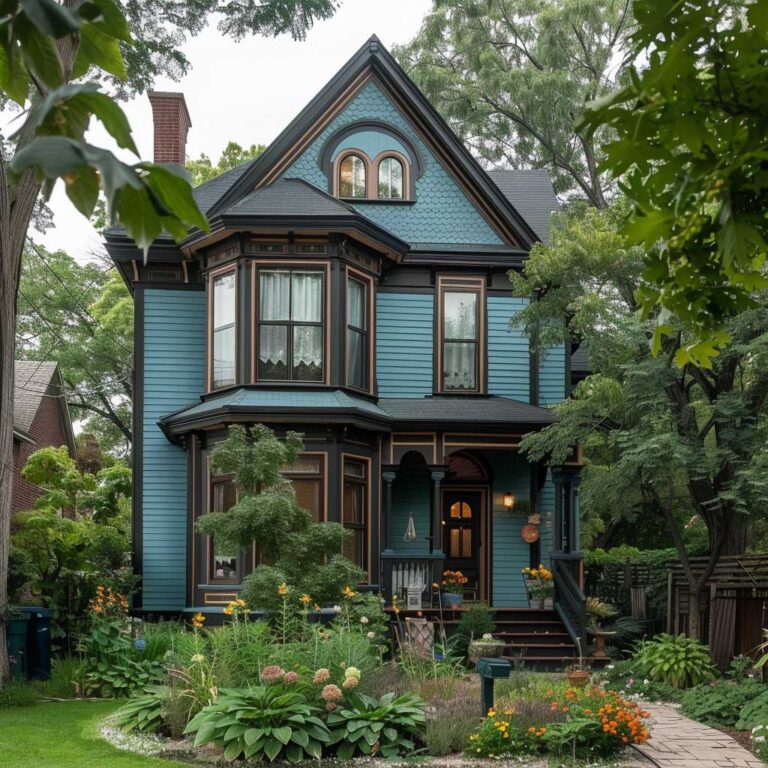 Ideas para pintar la fachada de tu casa moderna con toque de color ...